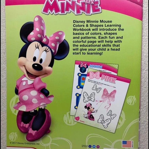 Disney Minnie Mouse | Toys | 4 4 3 New Minnie Mouse Prek Early Learning ...